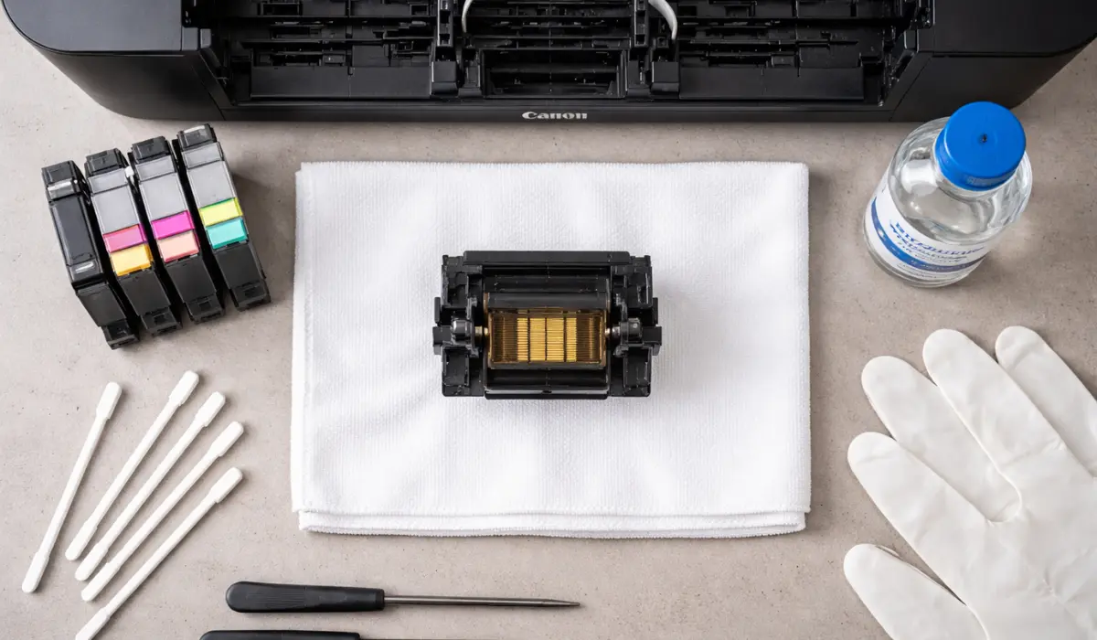 How to Clean Canon Printer Head Manually?